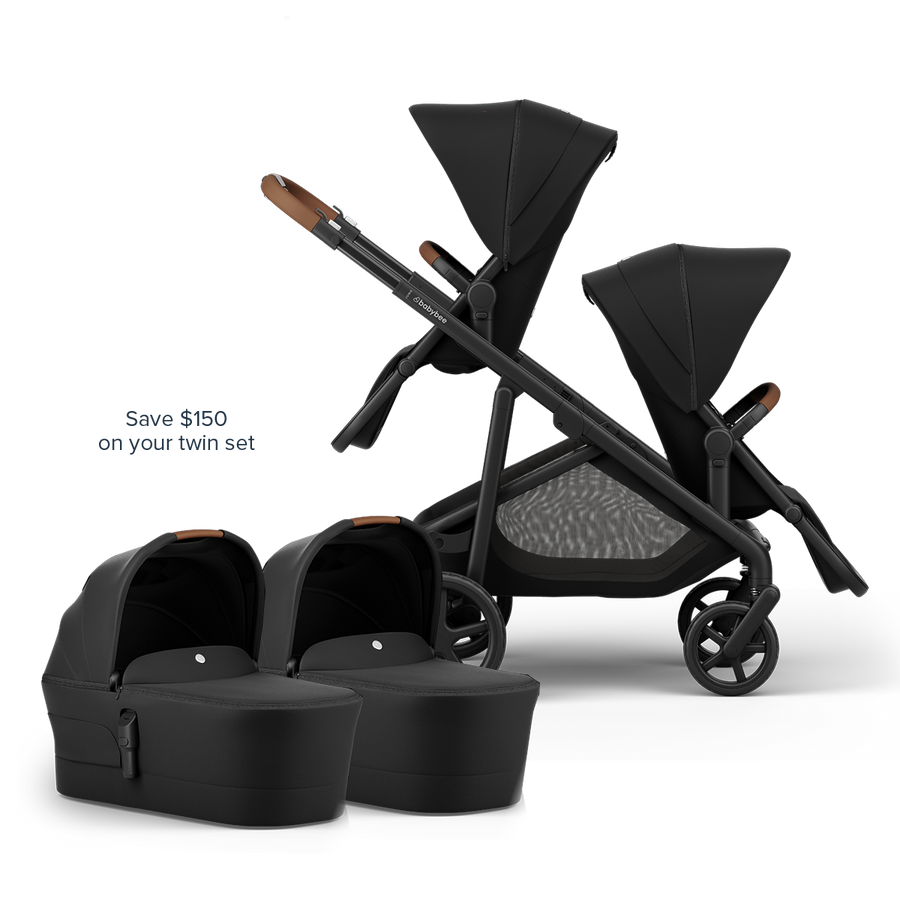 Babybee Juno Single to Double Pram