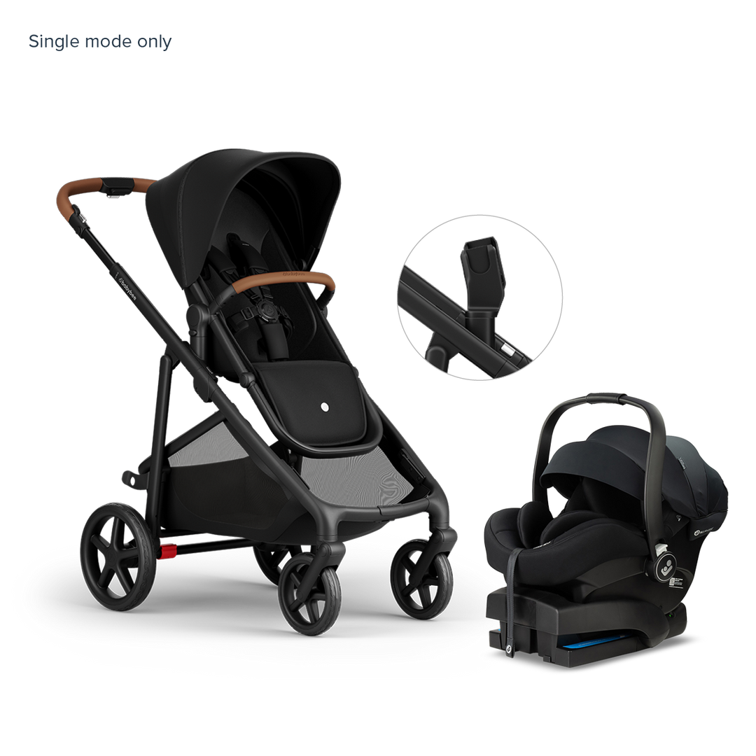 Babybee Juno Single to Double Pram