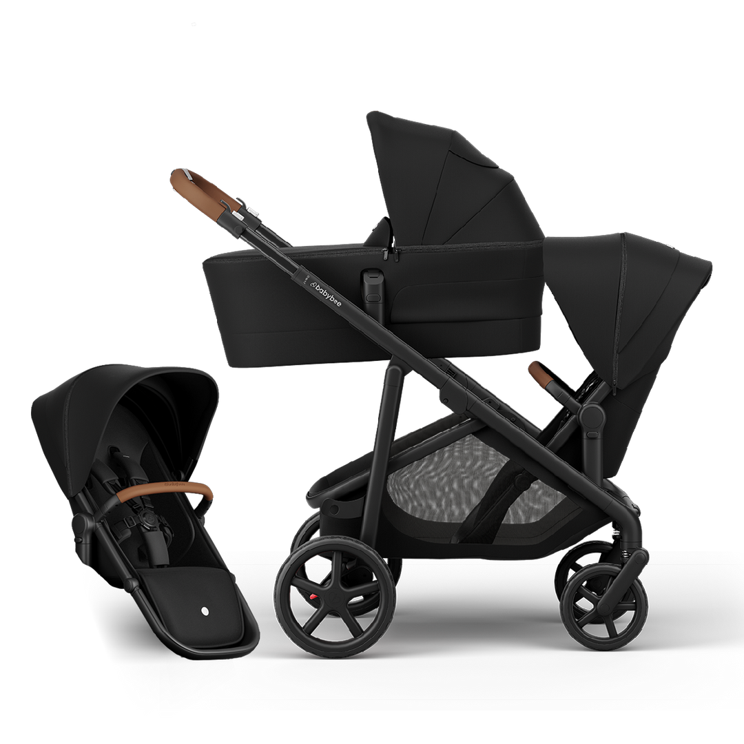 Babybee Juno Single to Double Pram