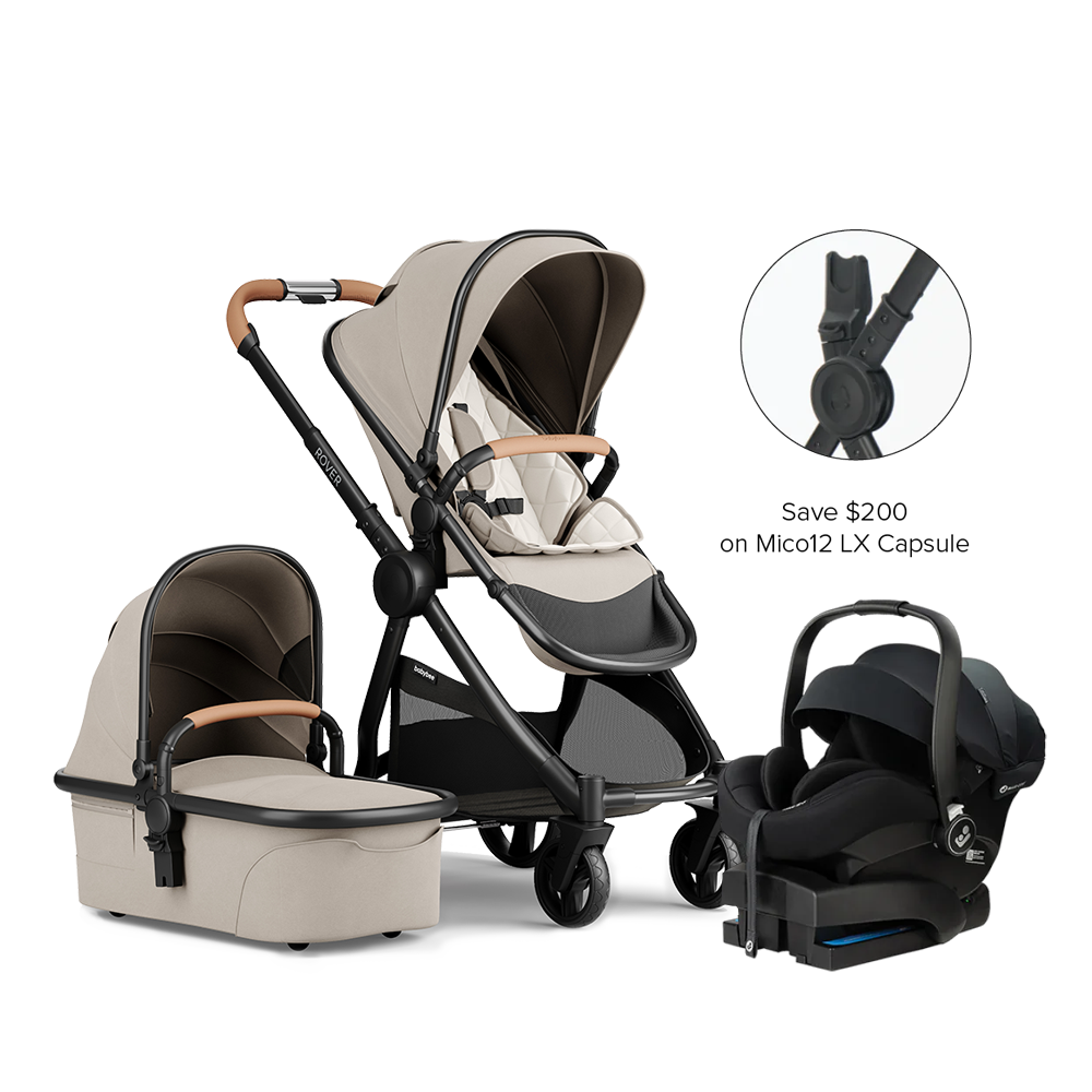 Babybee ROVER3 Pram | Bassinet & Stroller